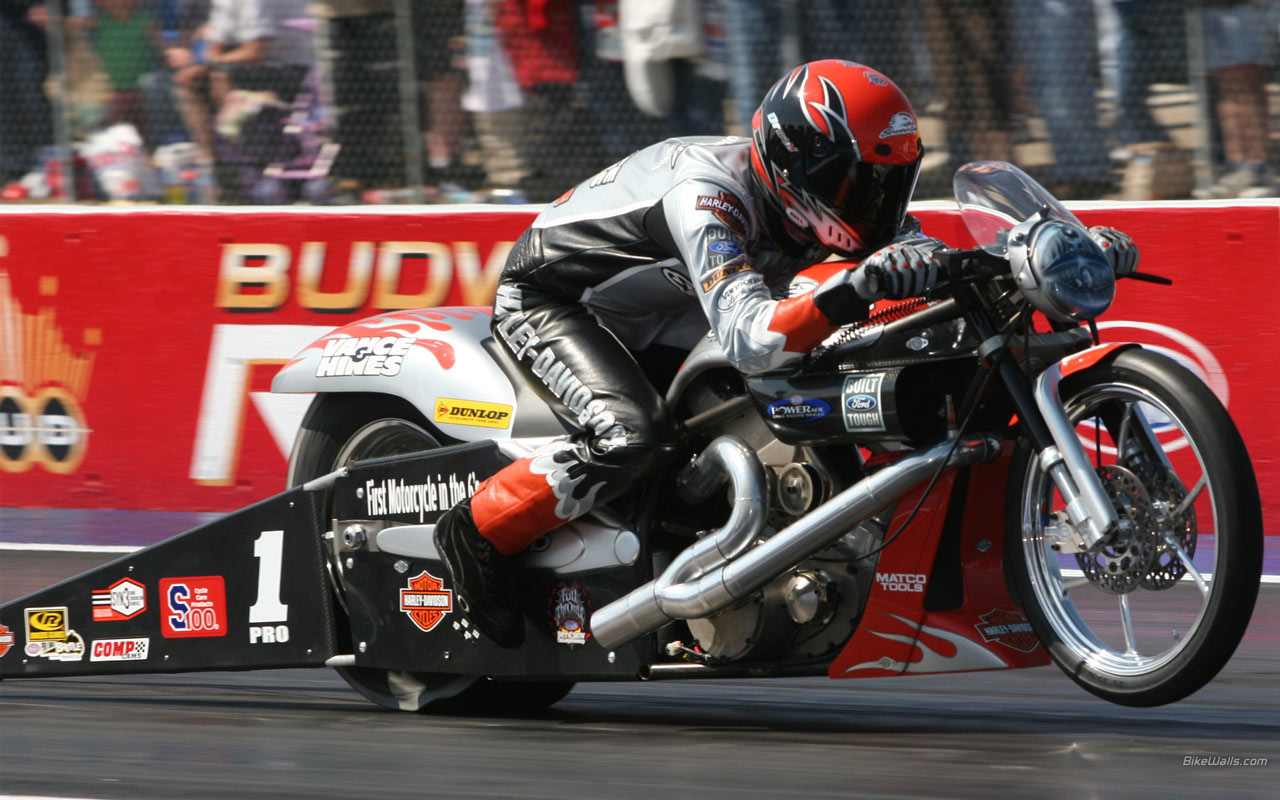 Harley Davidson Screamin Eagle NHRA Drag Racing 1280x800 c8 - Tapety na ...